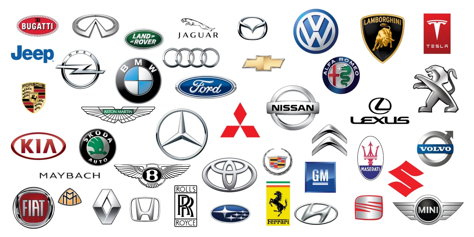 Most Popular Car Logo Designs